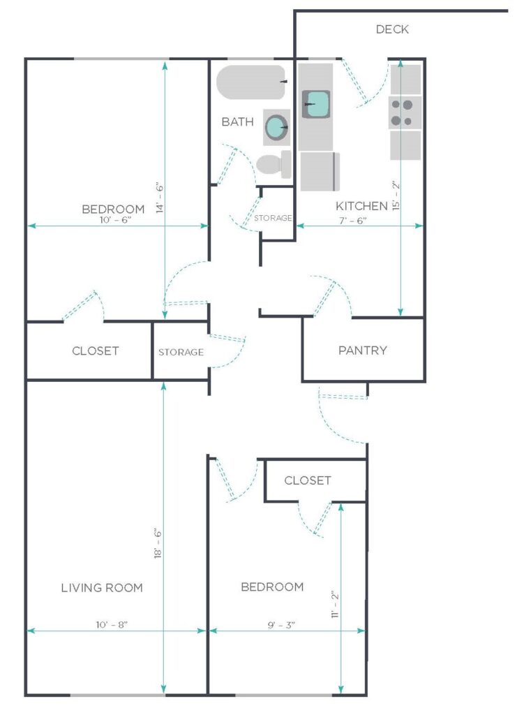 2 Bedroom apartment- One level - Strathearn Heights